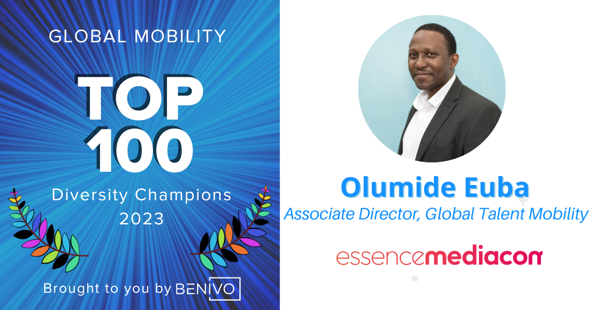 Olu Euba | Global Mobility Top 100 Diversity | The View From The Top
